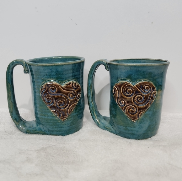 Dining | Kiln Pottery Stoneware Hand Crafted Polished Glazed Coffee Cup ...